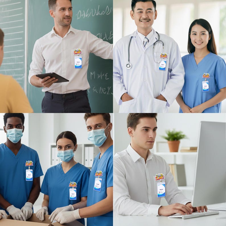 Lab Week 2026 Toy Story Badge Reel, Lab Story Disney Pixar ID Holder ...