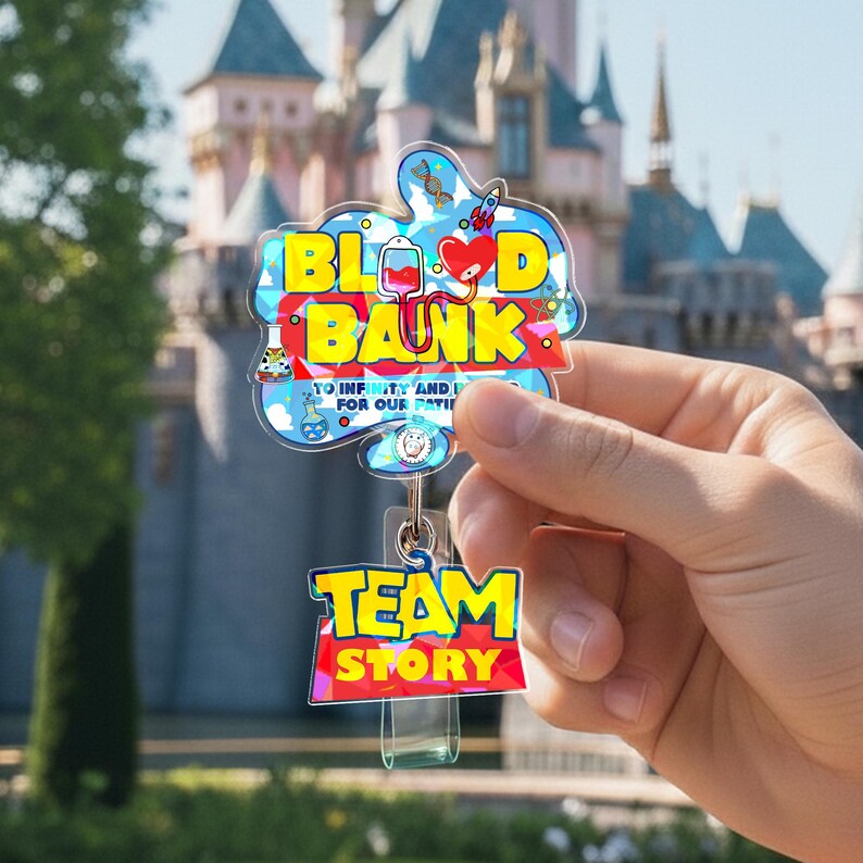 Lab Week 2026 Toy Story Badge Reel, Lab Story Disney Pixar ID Holder ...