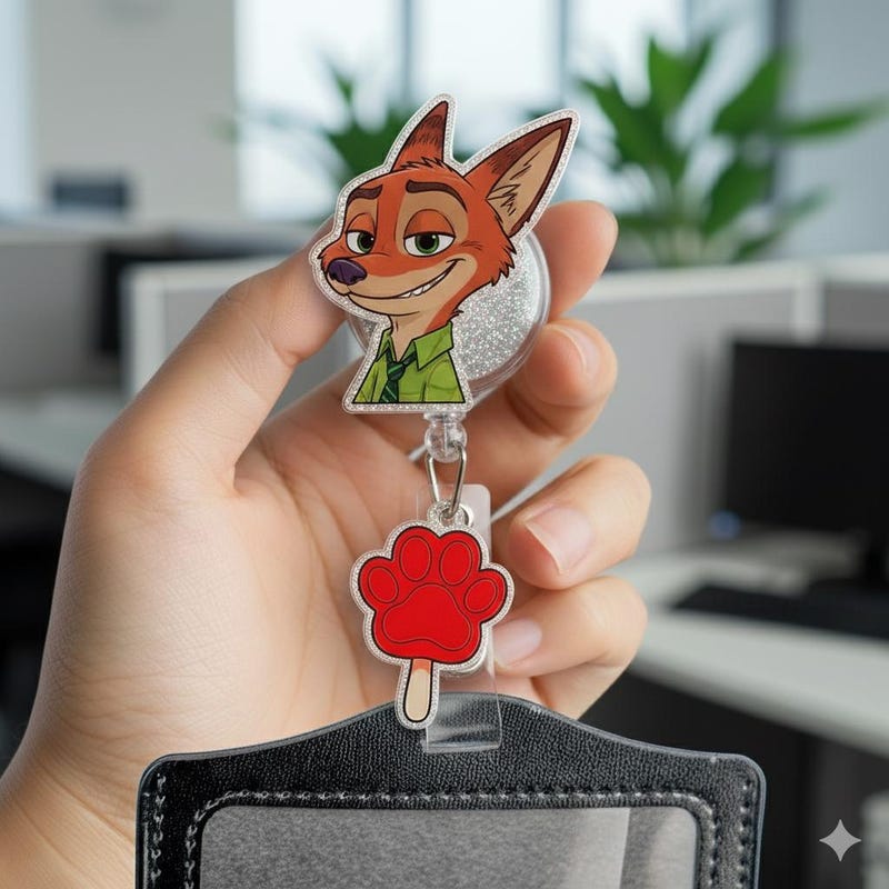 Nick and Judy Badge Reel - Etsy