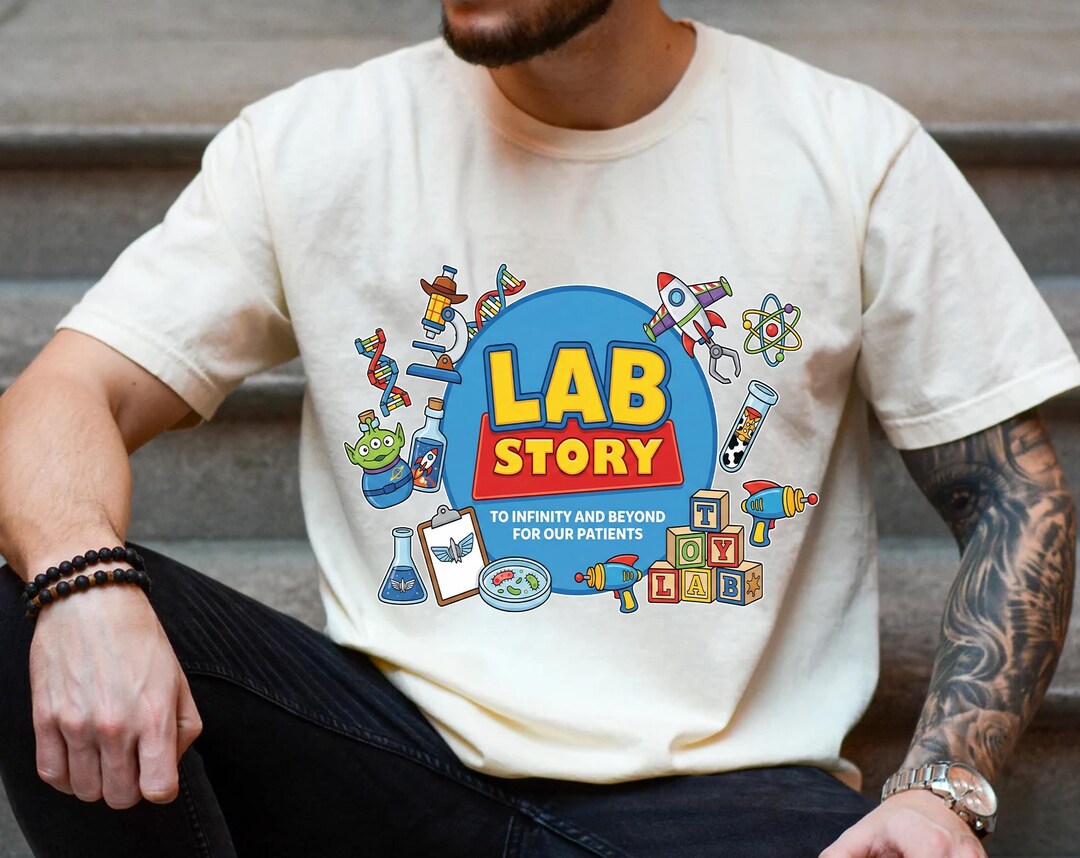 Lab Week 2026 Toy Story Shirt, Lab Story Science Team Tee, Funny Lab ...