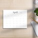 Minimalistic 2026 Monthly Calendar – Printable Desk Calendar PDF(US ...