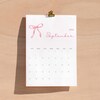 February 2026 Printable Calendar. Editable Landscape Coquette Bow ...