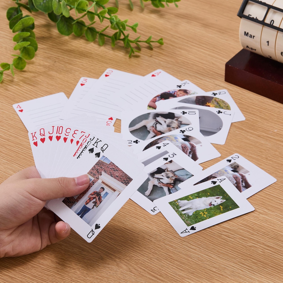 Custom Playing Cards – Personalized Deck for Weddings, Parties ...