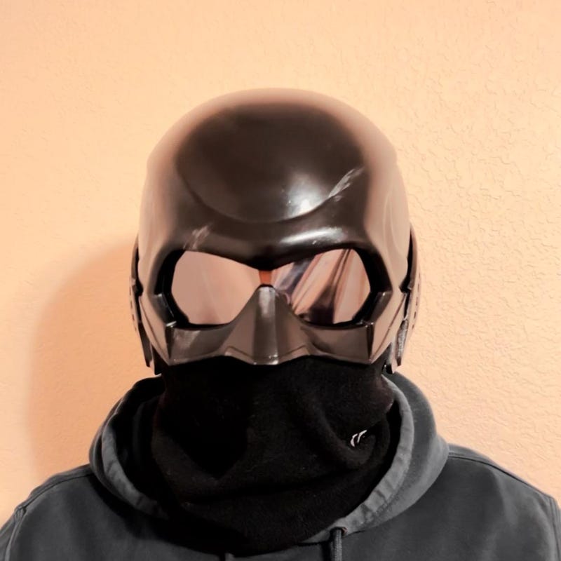 Black Noir Mask - Etsy