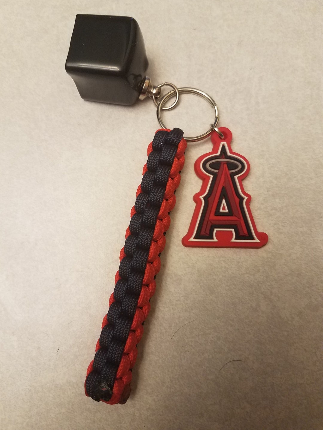 MLB Los Angeles Angels chalk Holder Billiards Pool Pocket Chalker key ...
