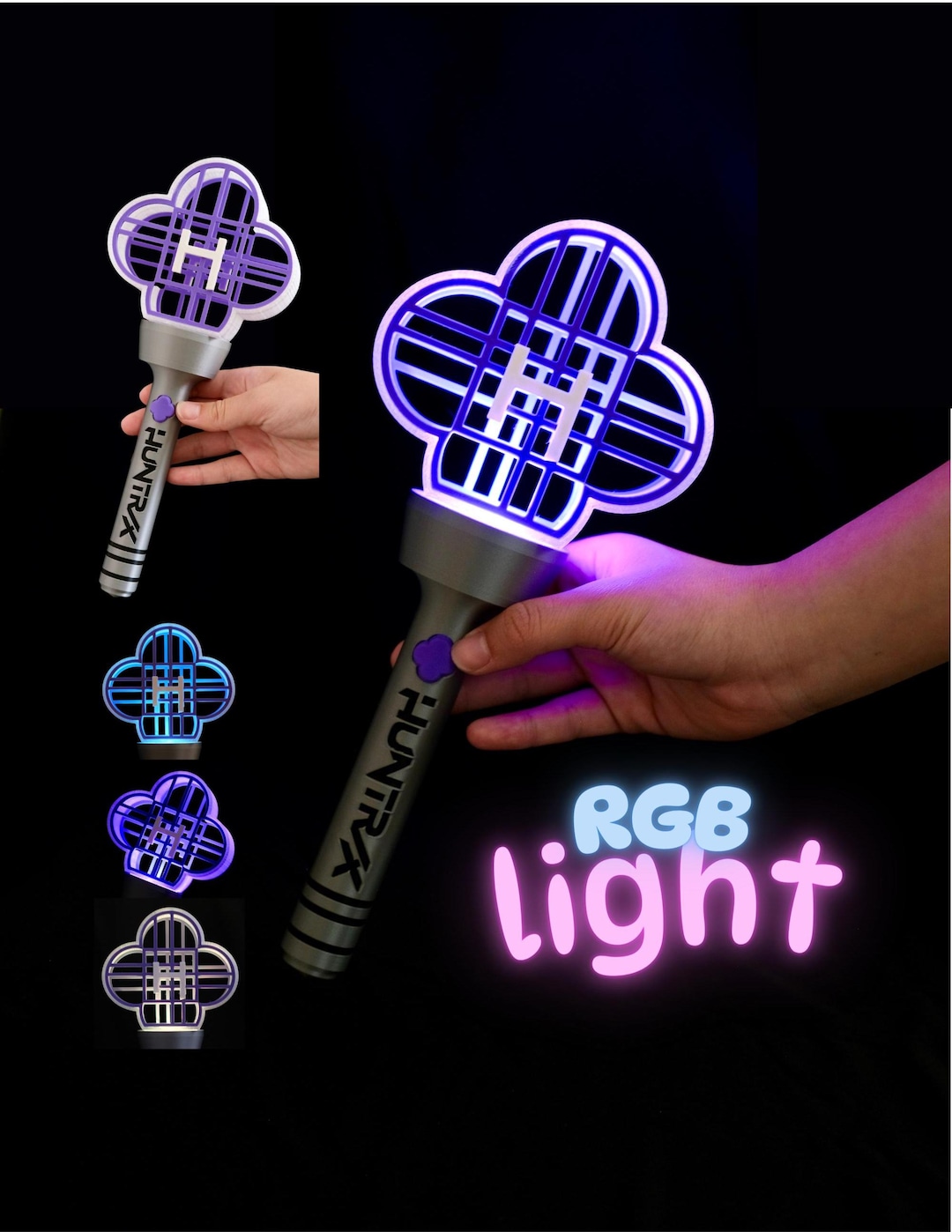 K-pop Demon Hunters Huntrix Light Stick | Kpop Fan Glow Stick | Concert ...