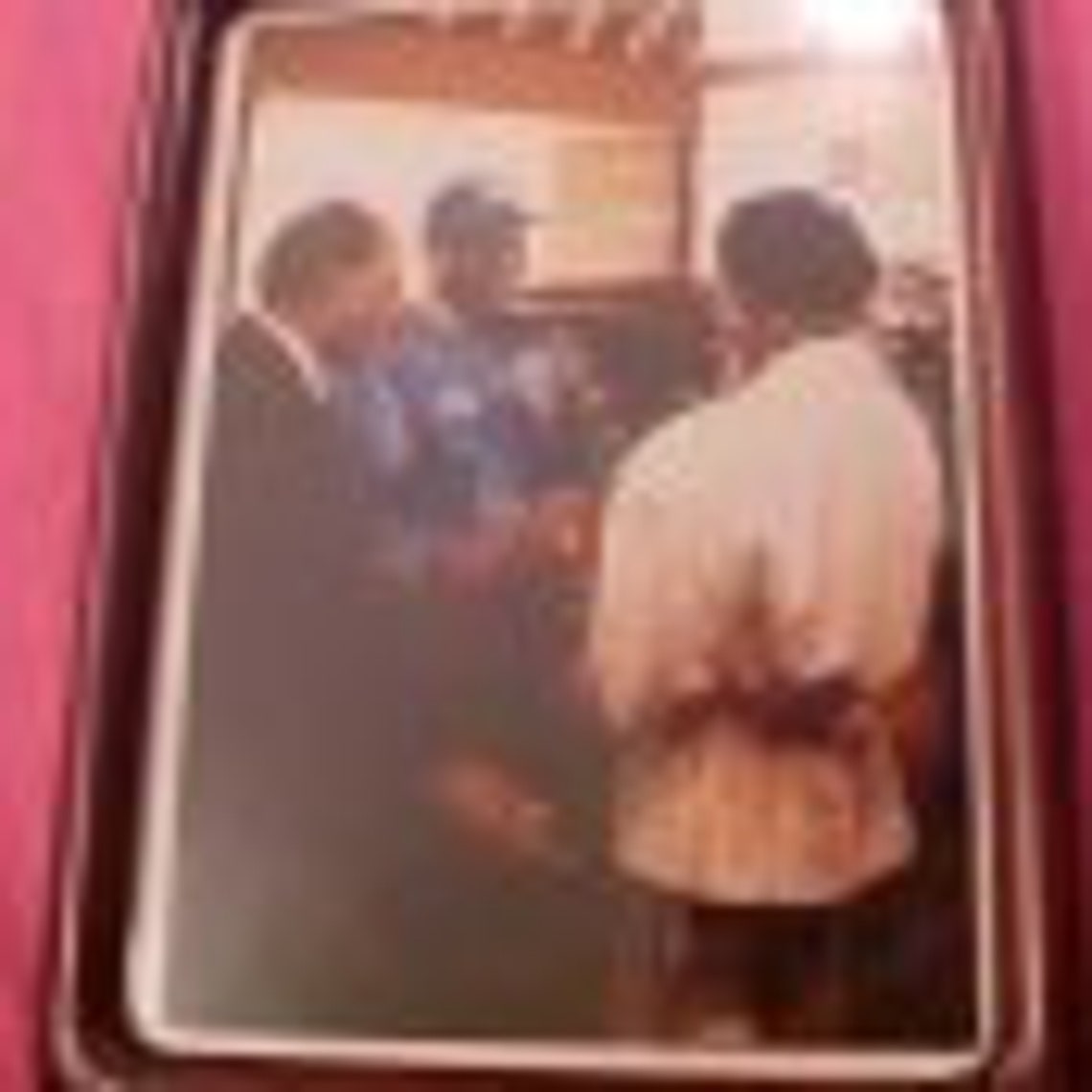 Nelson Mandela Photo 5x7 in Frame Vintage 80s One Made Sale - Etsy