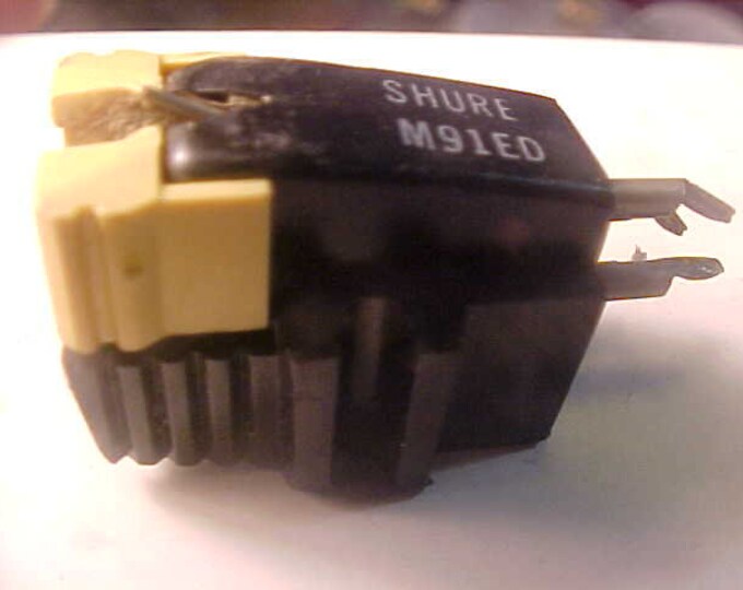 Shure M91ED Stereo Cartridge Vintage 70s Gold Pin Audiophile Quality ...