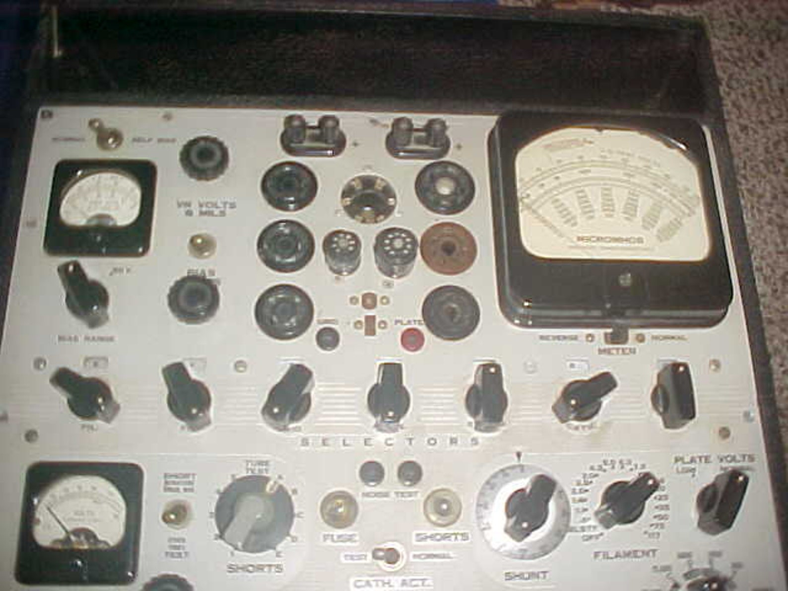 539B Hickok Rare Tube Tester the Top Vintage Tube Tester Vintage 50s - Etsy