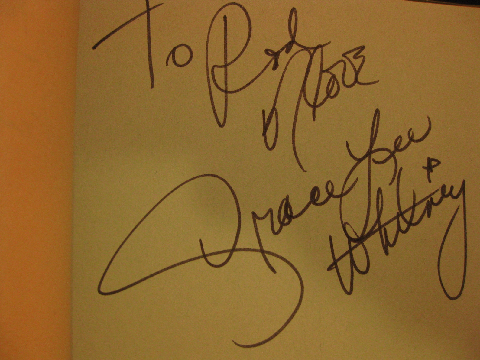 Gift Star Trek Autograph Book of Rodney Simmons Gene Roddenberry Etc ...