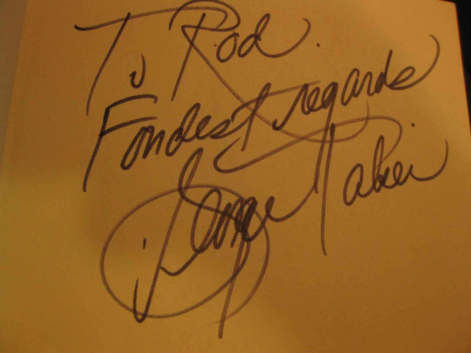 Gift Star Trek Autograph Book of Rodney Simmons Gene Roddenberry Etc ...