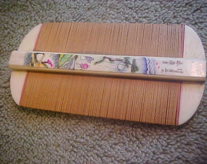 Vintage Asian Bone Bamboo Decorated Hair Comb - Etsy