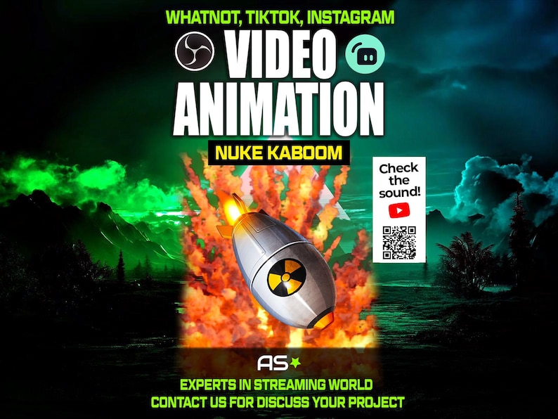 Animated Stream Overlay | Transparent Video Effect | Tiktok Whatnot OBS ...
