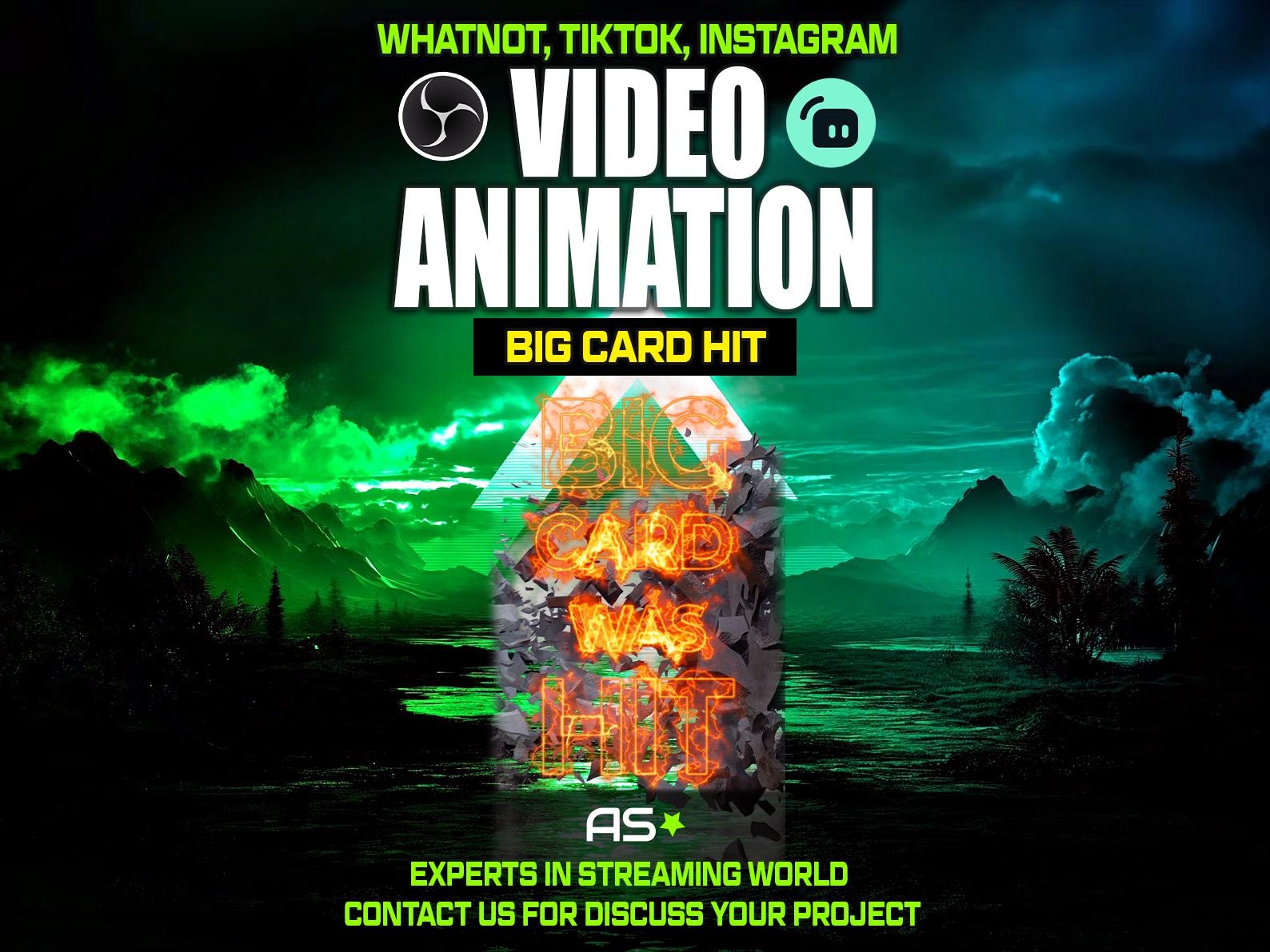 Animated Stream Overlay | Transparent Video Effect | Tiktok Whatnot OBS ...