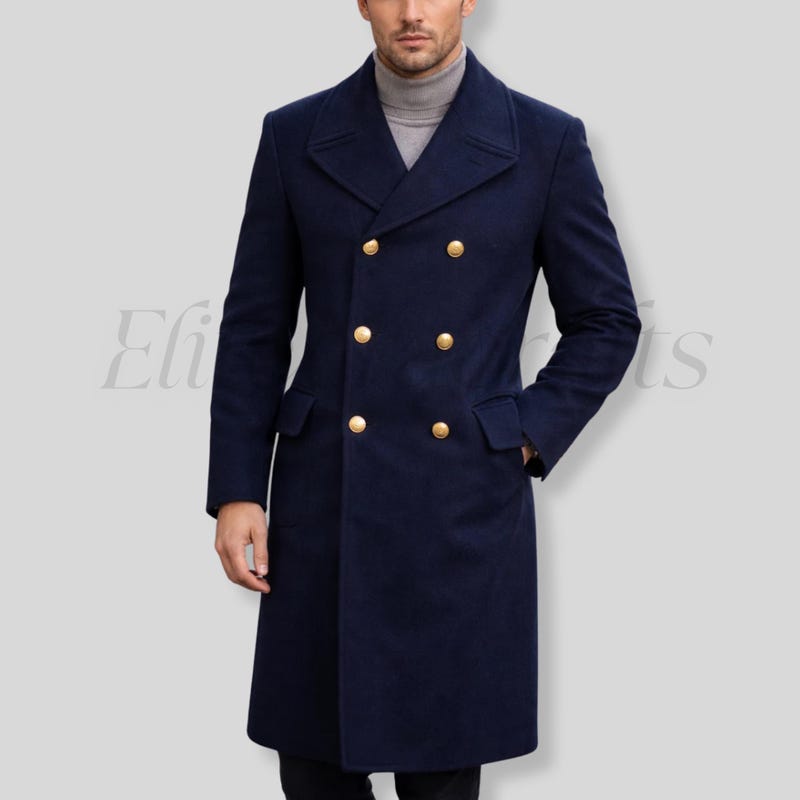 Blue Winter Coats - Etsy