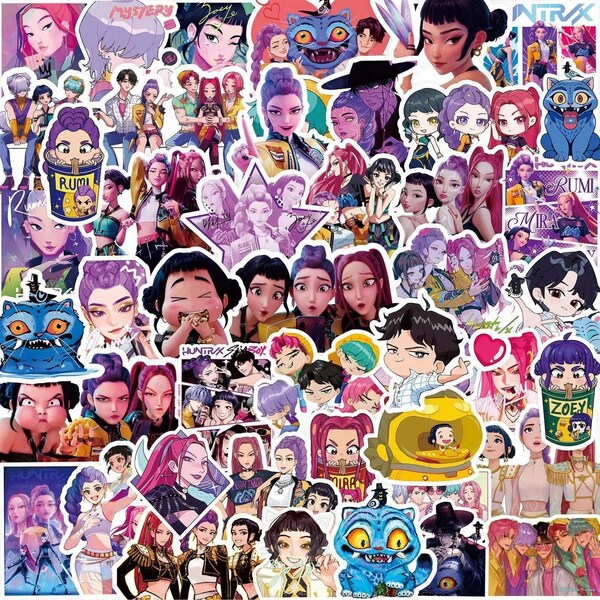 Kpop Demon Hunter Stickers - Etsy UK