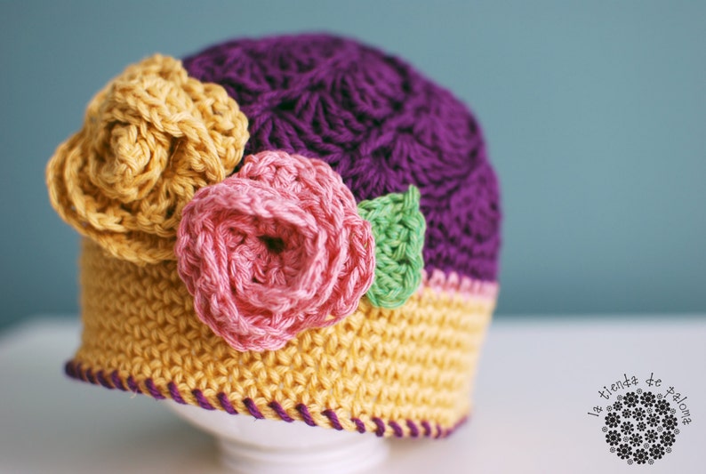 INSTANT DOWNLOAD Crochet Vintage Swirl Hat Pattern Baby - Etsy