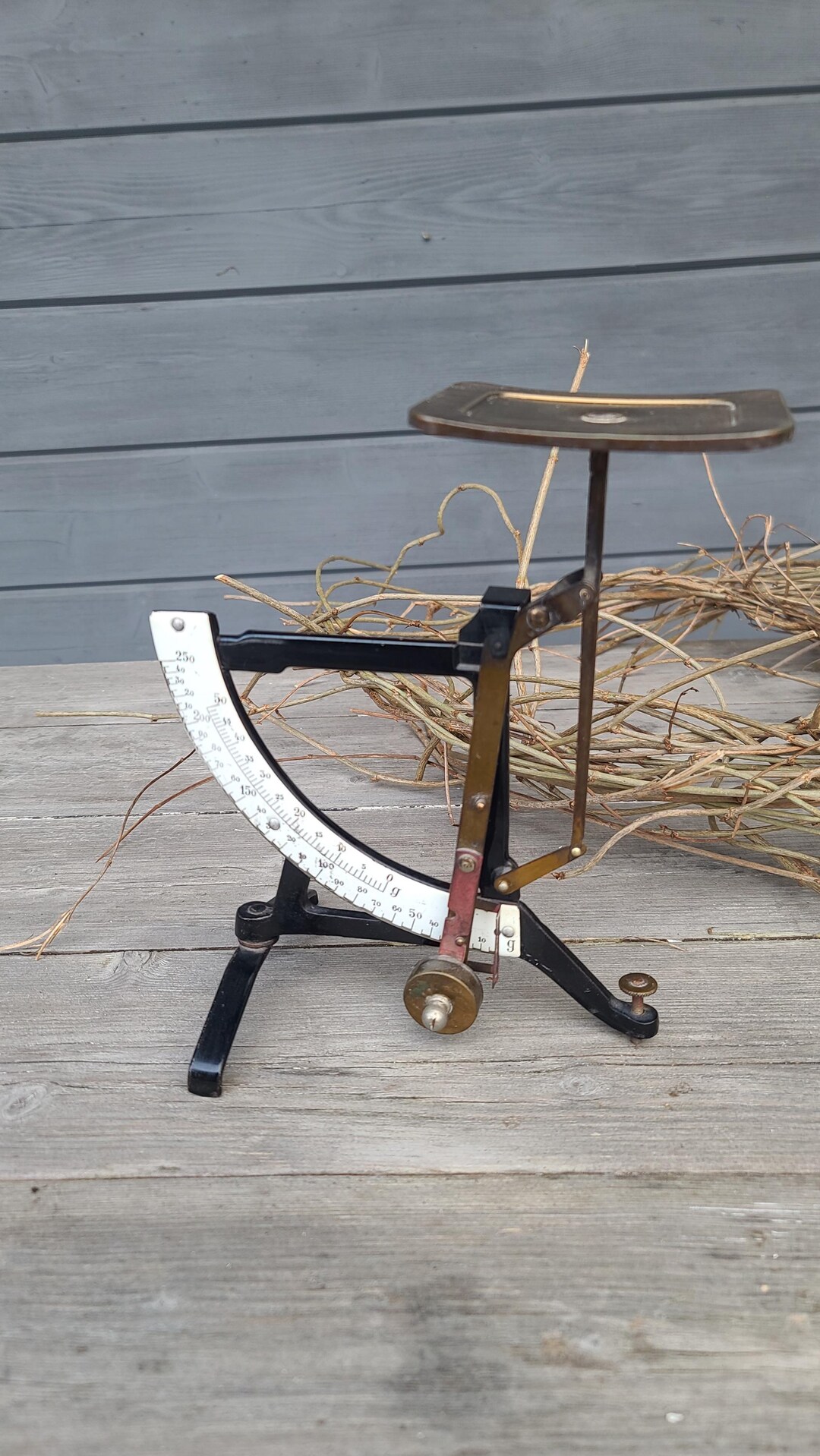 Antique Mechanical Postal Scale – Pendulum Letter Weight Scale C.1900 ...