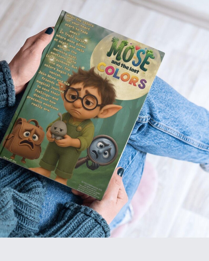 Mose and the Lost Colors | Printable Storybook for Kids | Emotional ...