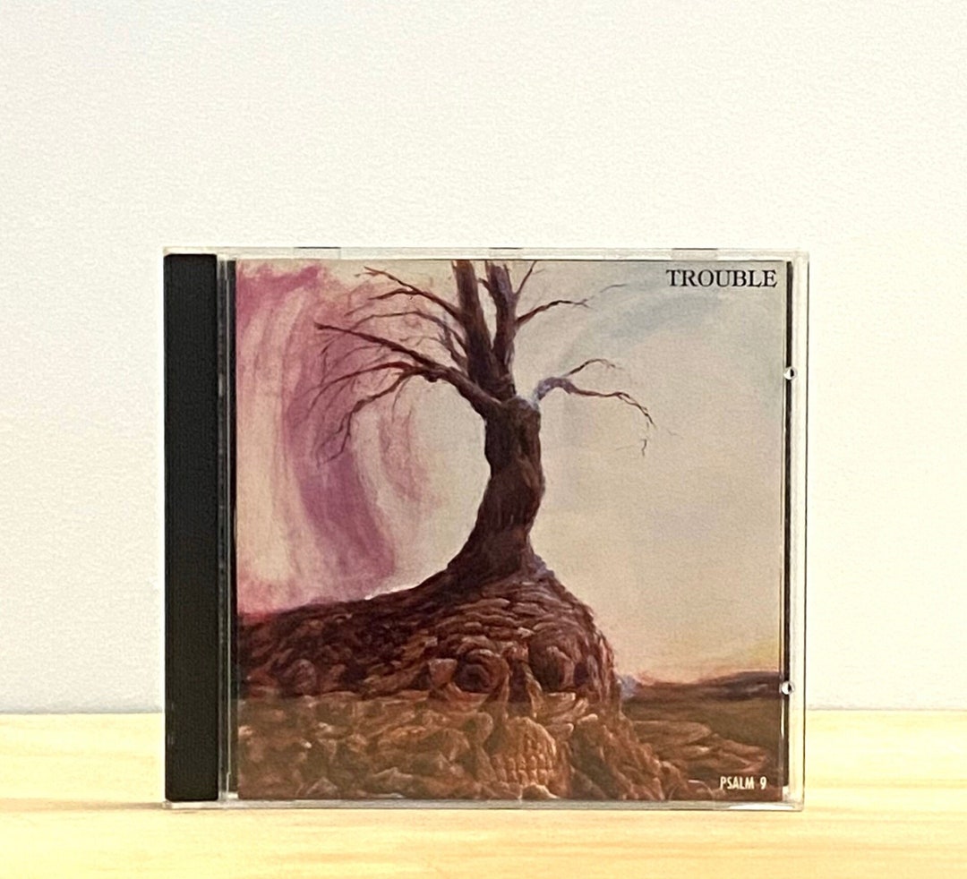 Trouble Psalm 9 CD Album 1984 80s Doom Metal Blade Records Rare True ...