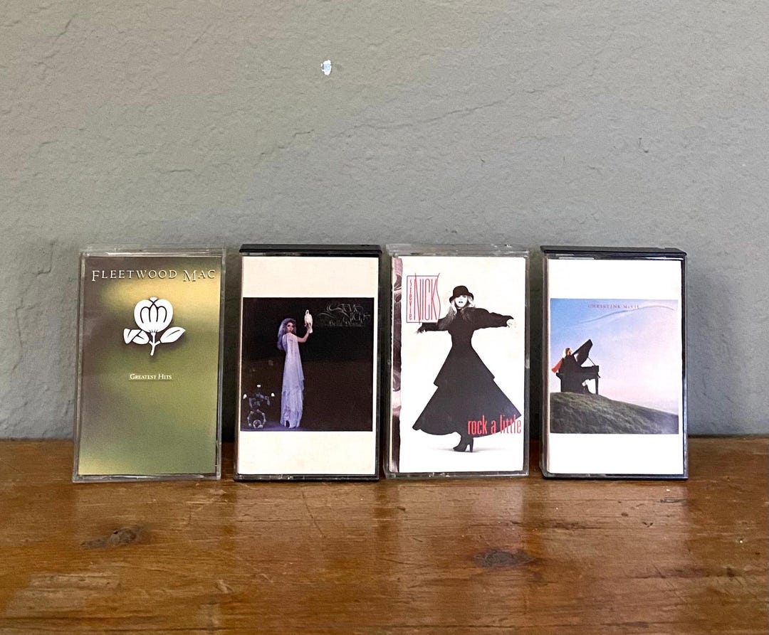 Fleetwood Mac Stevie Nicks Christine Mcvie Cassette Tape Lot of 4 ...