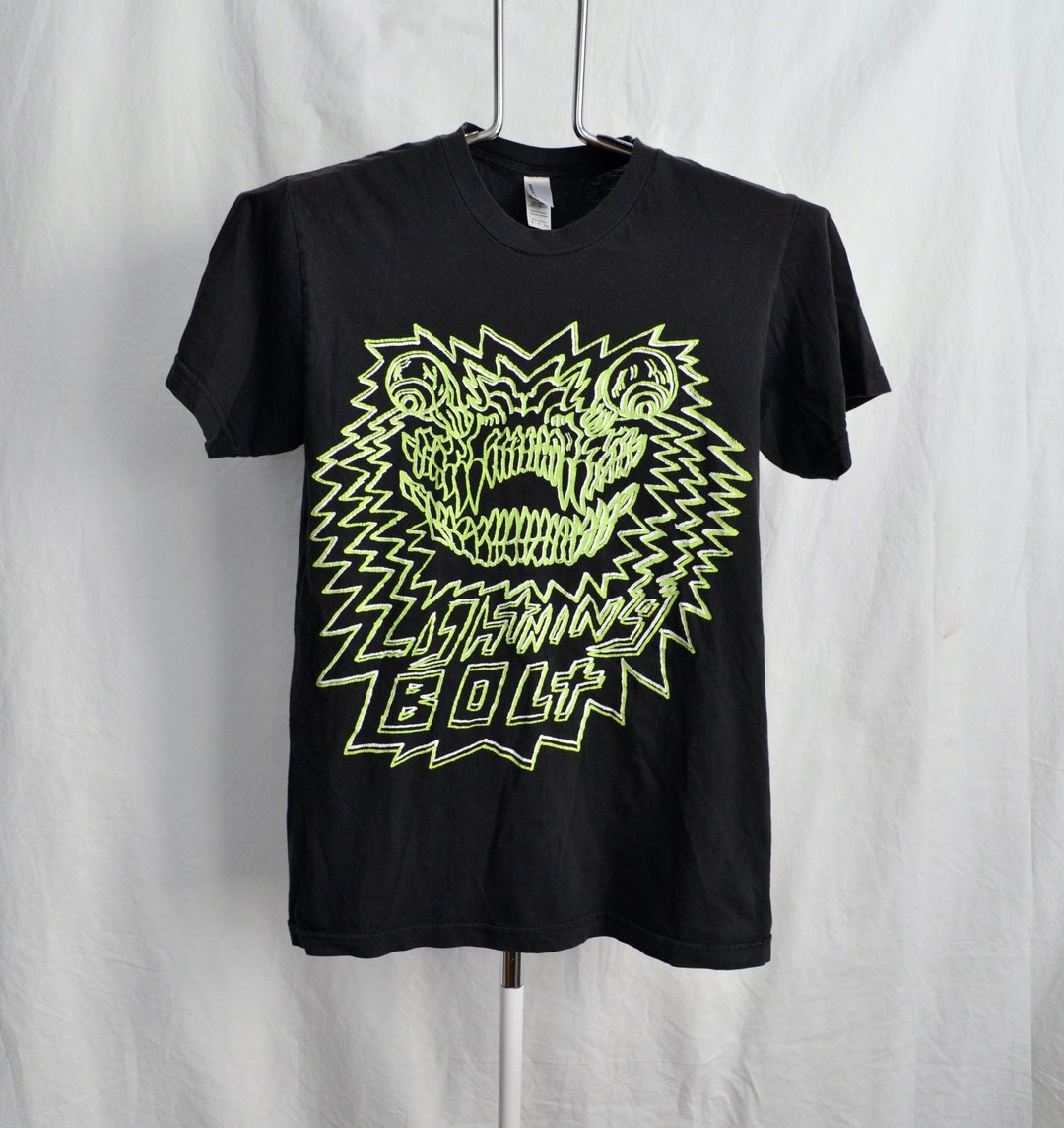 Lightning Bolt Band T Shirt Mens Small / Extra Small XS Unisex Womens ...