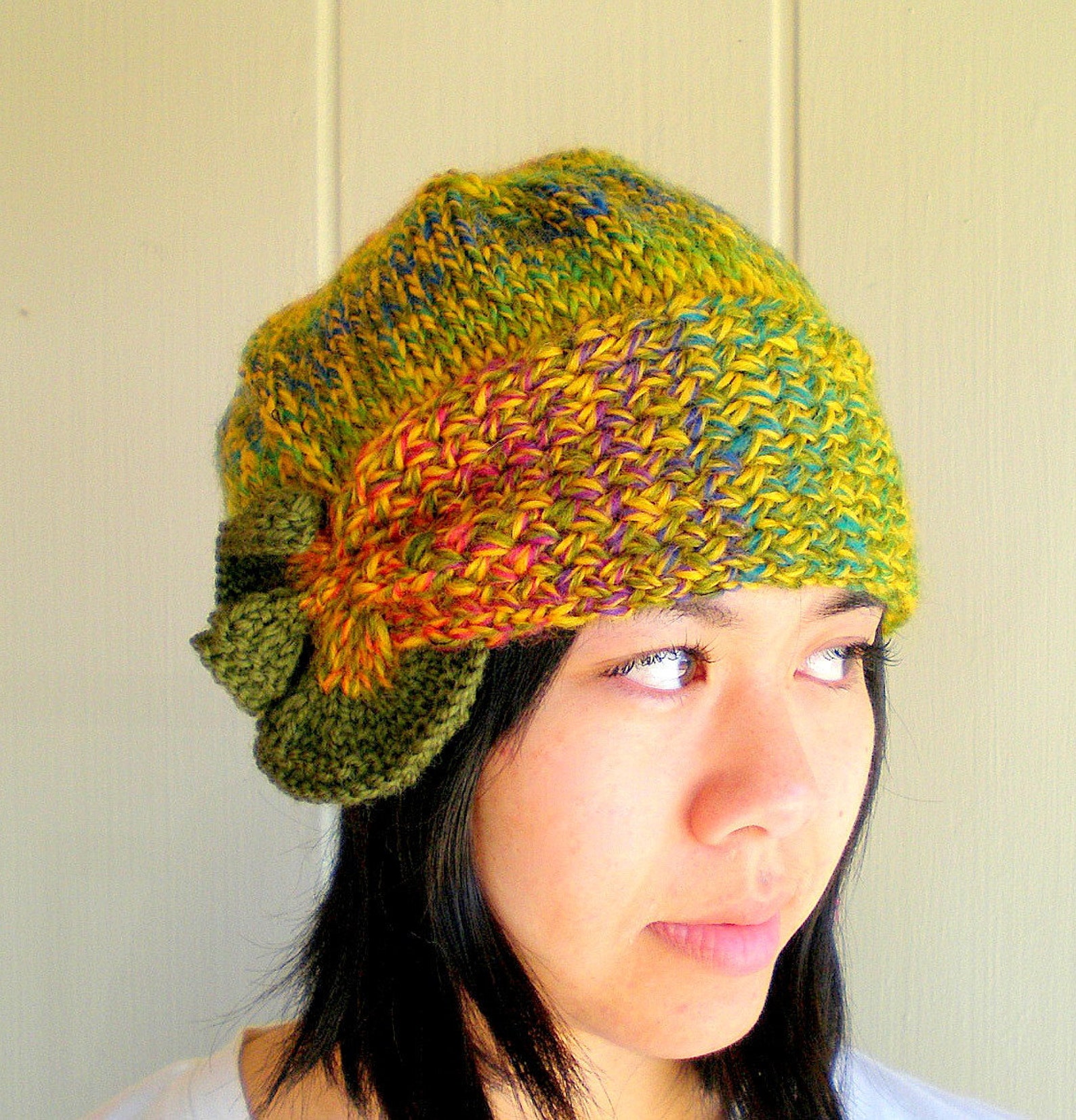 PDF Knitting Pattern - Wool Cloche Hat - Hola Fiesta - Etsy