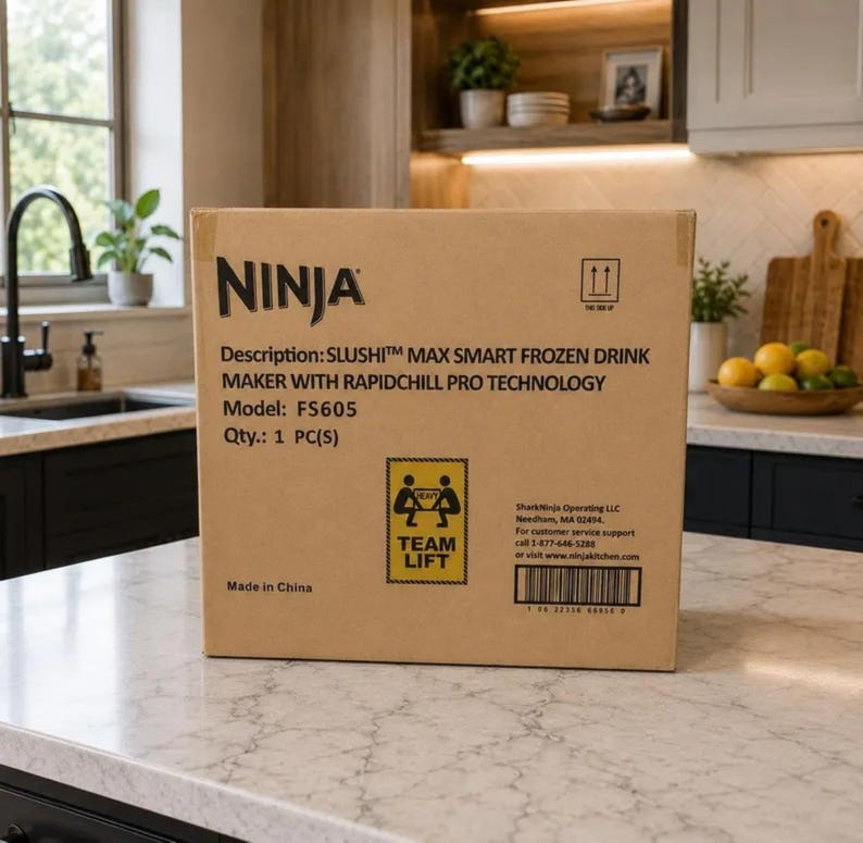 Ninja 150oz XXL Frozen Beverage Maker, Rapid Chill Slush Machine, No ...