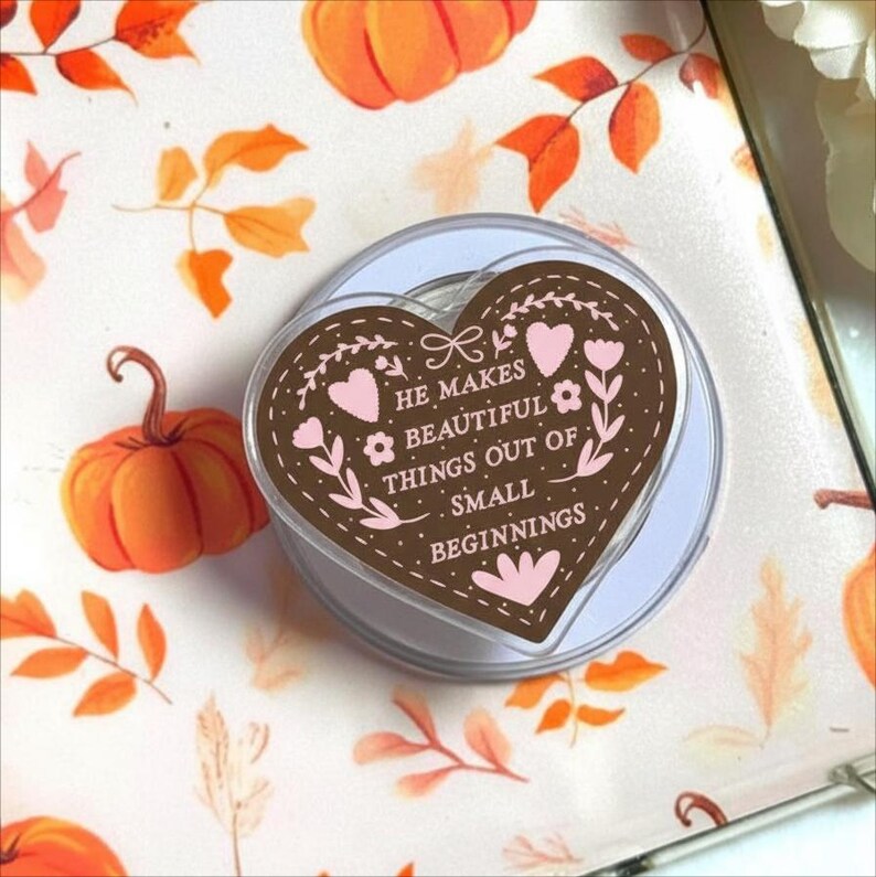 Small Beginnings Magsafe Phone Grip, Floral With Uplifting Quote ...