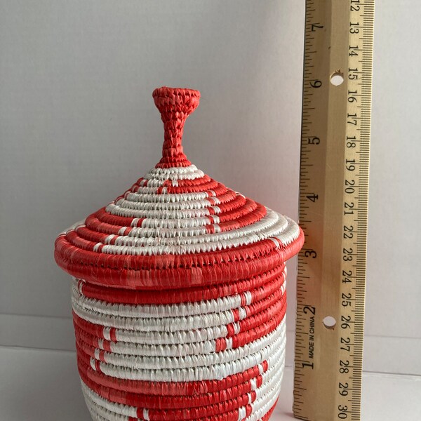 Red Basket - Etsy