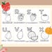 ABC Fruity Coloring Book | A-Z Printable Alphabet Coloring Pages ...