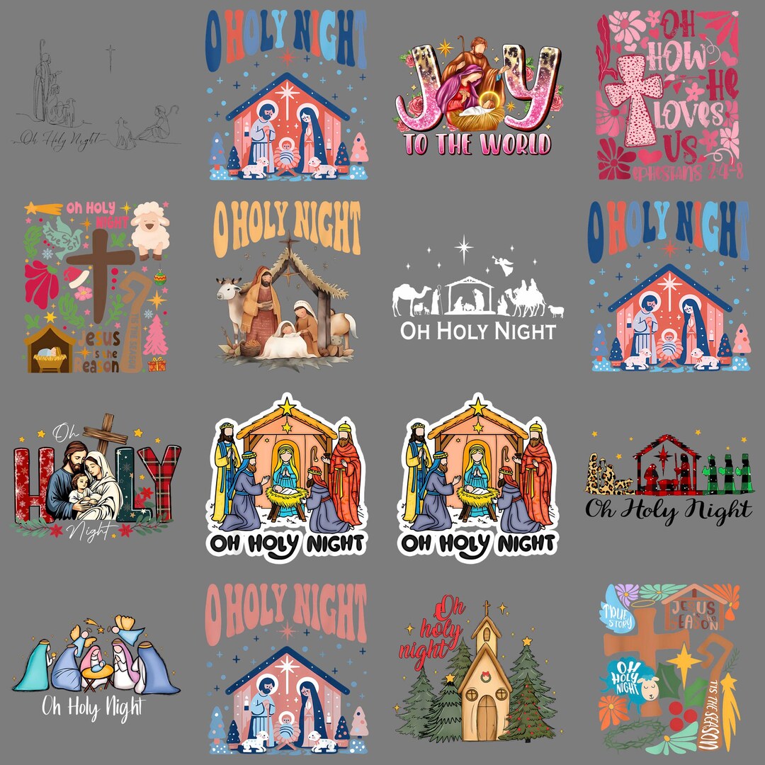 Christian Christmas Joy to the World Jesus PNG, Religious Holiday Quote ...