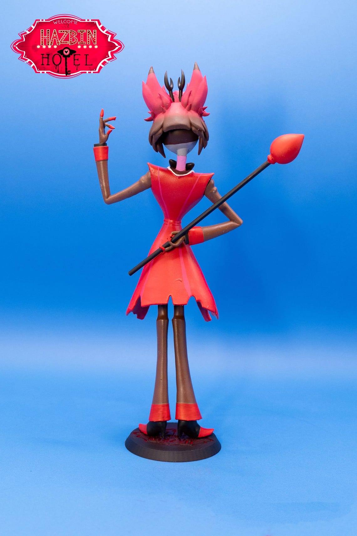 USA – No Import Fees Alastor Hazbin Hotel/resin/hand-painted/fanmade ...