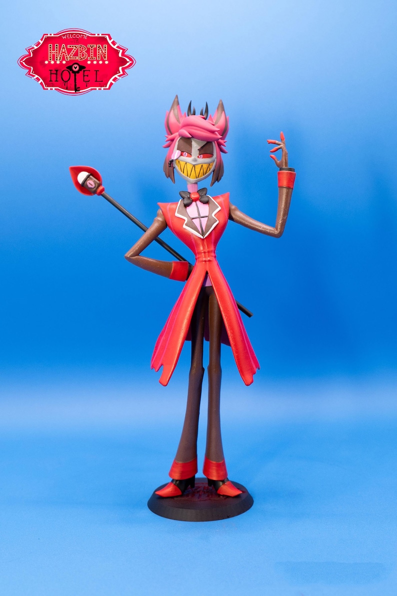 Alastor Hazbin Hotel/resin/hand-painted/fanmade/important Information ...
