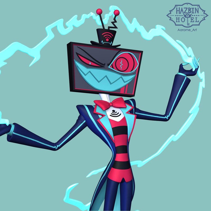 Hazbin Hotel Vox Figures - Etsy