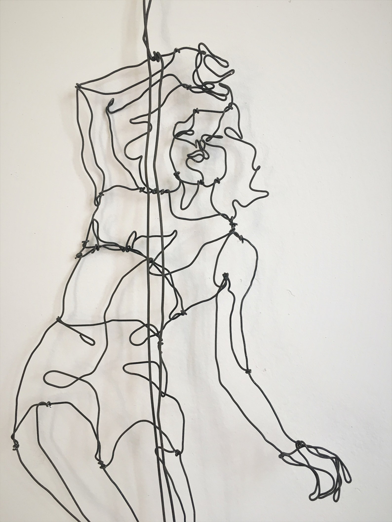 Walk on the Wire Circus Girl Tightrope Walker Wire Art - Etsy