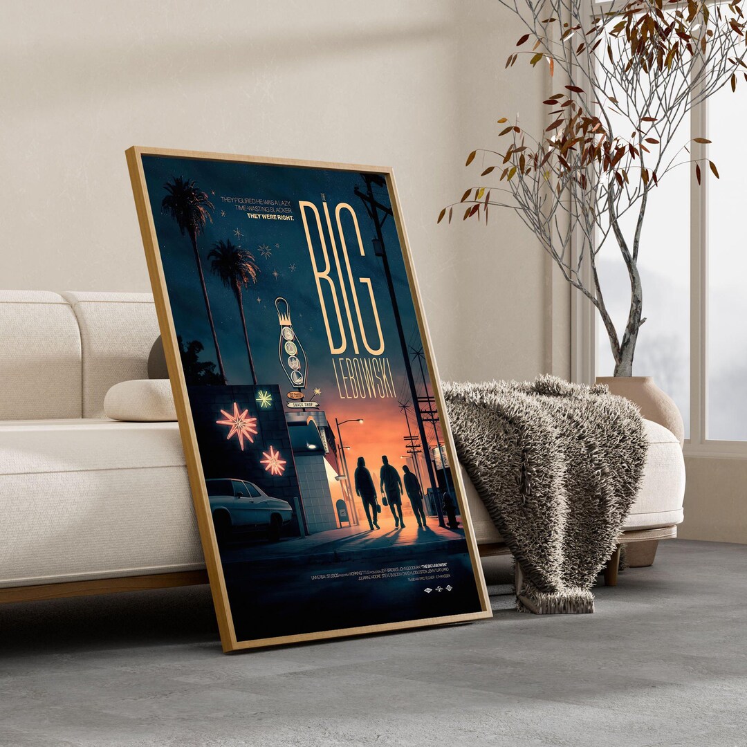 The Big Lebowski (1998) Movie Posters, Canvas Prints, Fan Collections ...