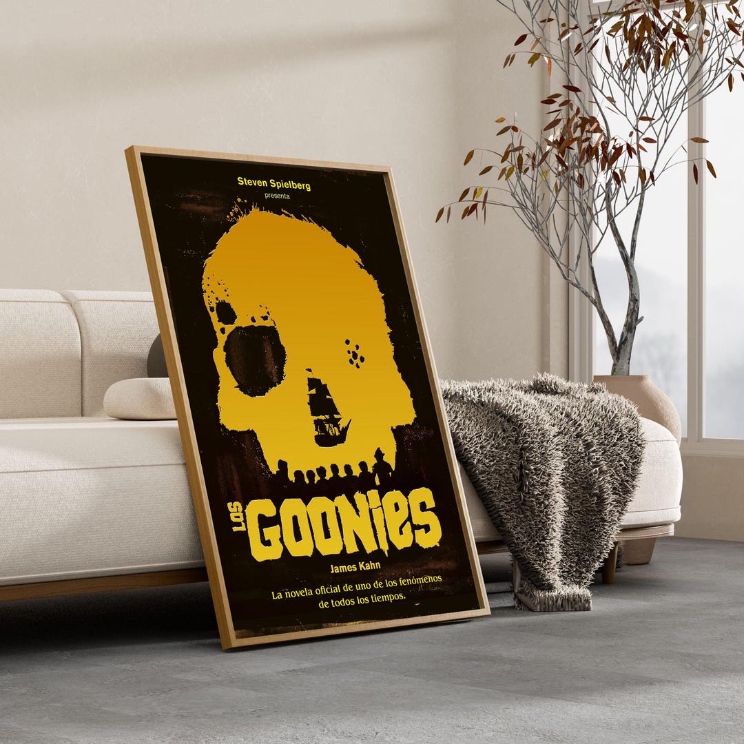 LOS GOONIES Classic Movie Posters, Frameless Canvas Art, Home Wall ...