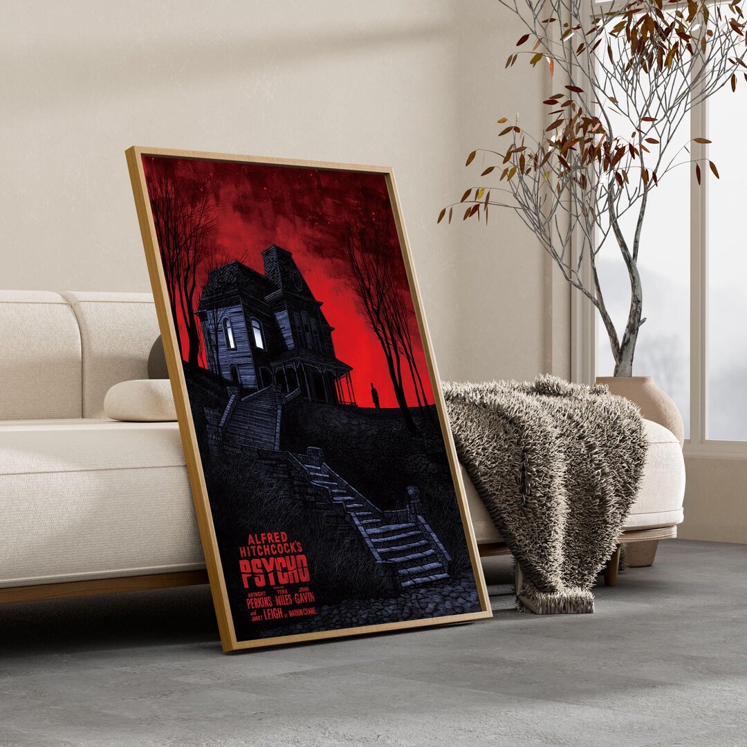 Alfred Psycho Movie Posters, Canvas Prints, Fan Collections, Bedroom ...