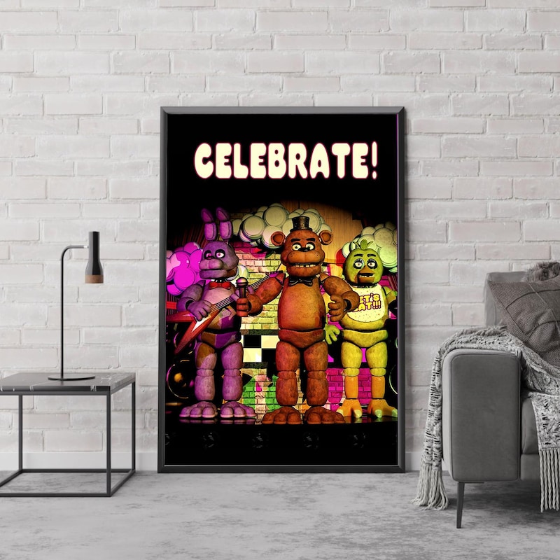 Five Nights at Freddy Poster - Etsy