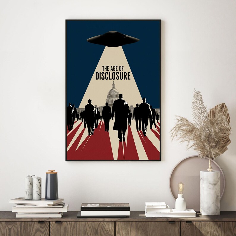 The Age of Disclosure Movie Poster, Classic Movie Art, Fantasy Movie ...