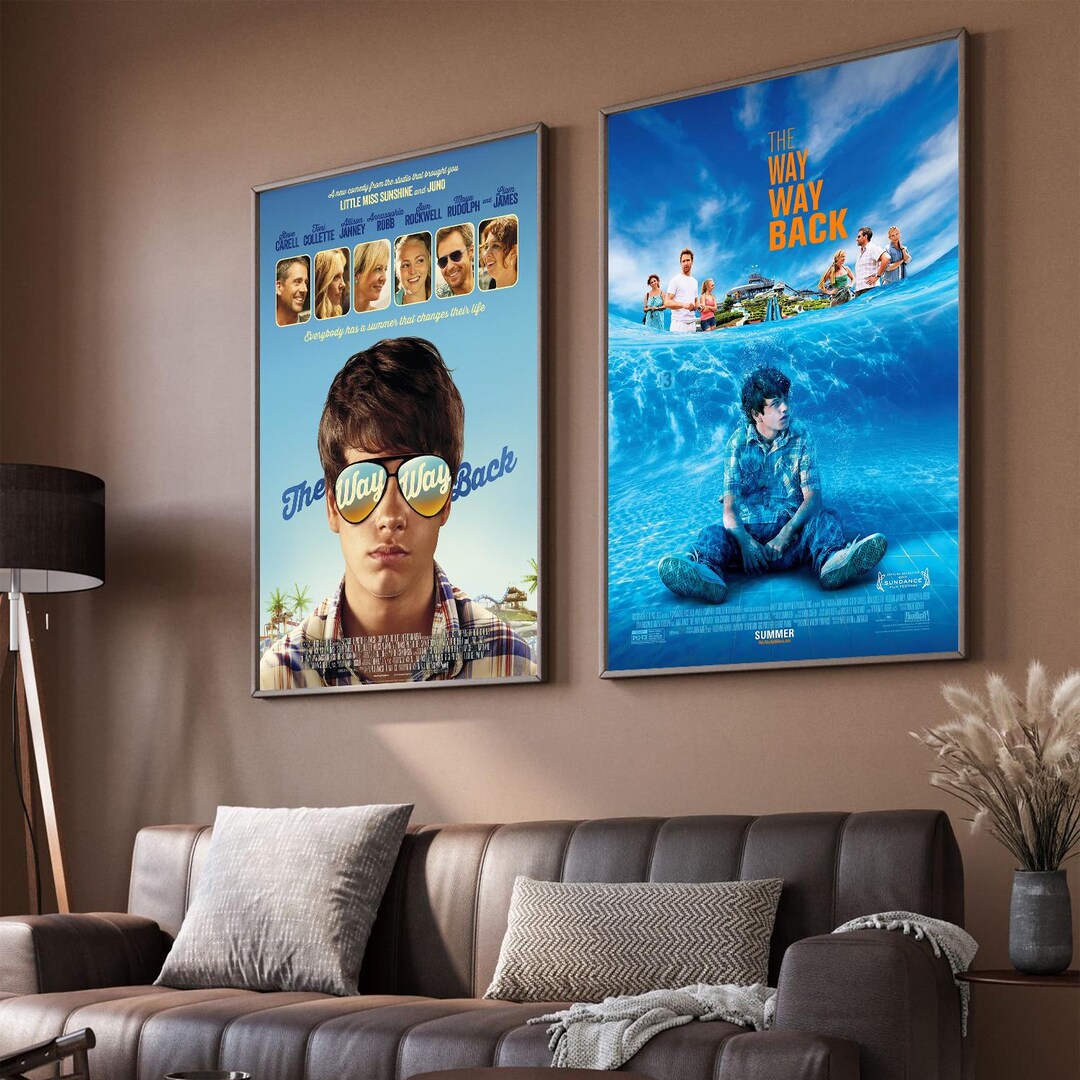 The Way Way Back Movie Poster, Classic Movie Art, Fantasy Movie Print ...