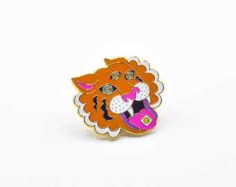 SECONDS Thylacine / Tasmanian Tiger Hard Enamel Pin - Etsy