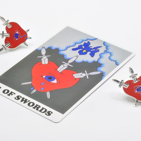 Three of Swords Ring - Etsy