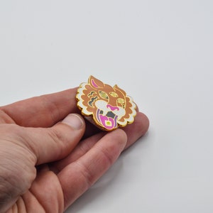 Trippin' Tiger Hard Enamel Pin - Etsy