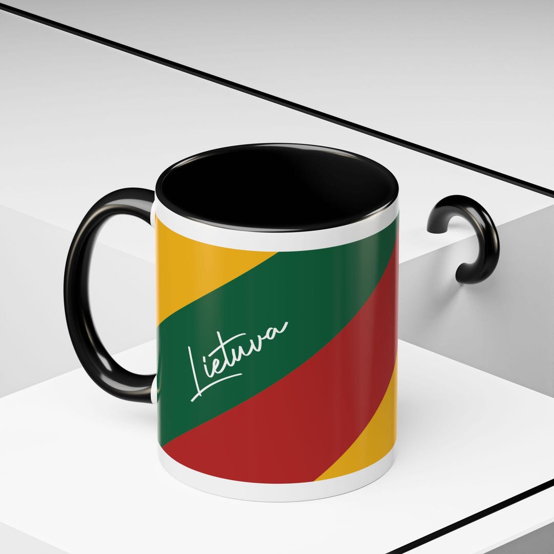 Lithuania Flag Coffee Mug: Vibrant Kitchen Decor, Gift for Coffee ...