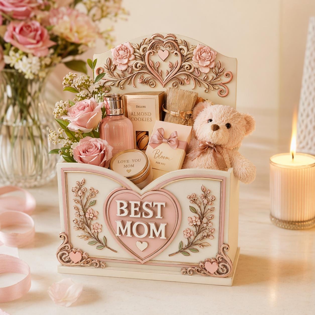 Mother’s Day Gift Box STL +3MF+OBJ 3d Model | Best Mom Gift 3D Printing ...