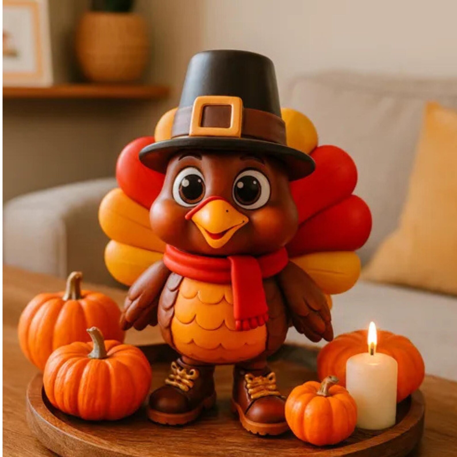 3D Baby Turkey Model, Thanksgiving Decor STL/OBJ (digital Download) - Etsy