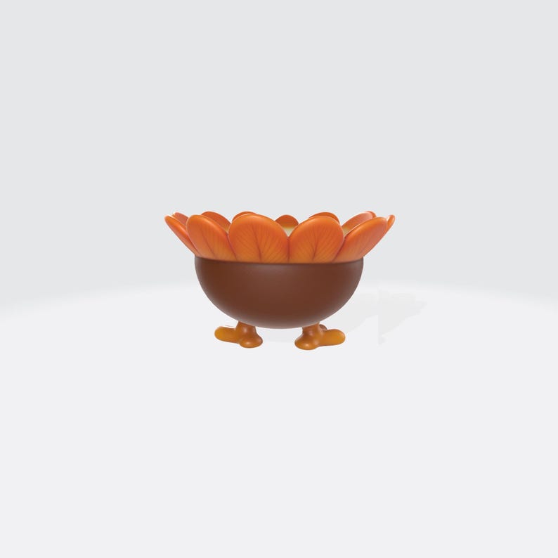 3D Print Turkey Candy Bowl STL/OBJ File: Thanksgiving Table Centerpiece ...