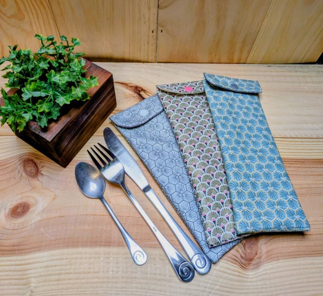 Cutlery Carrying Pouch - Etsy